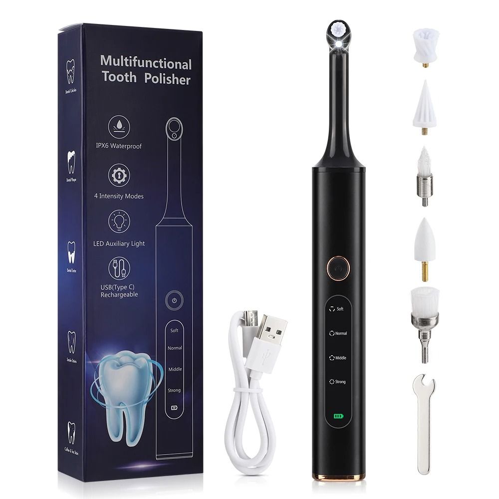 Electric Ultrasonic Teeth Cleaner and Polisher Kit | Inspire Uplift
