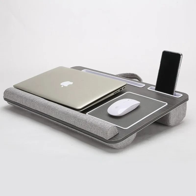 Portable Laptop Desk with Anti Slip Bar and Built In Mouse P | Inspire ...