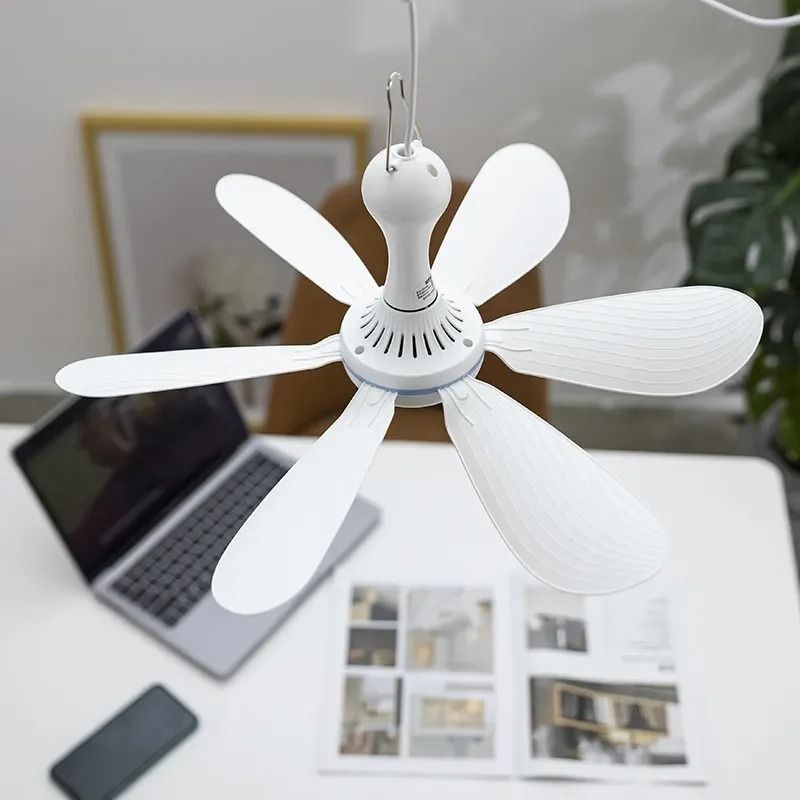 Silent 6 Leaf USB Powered Ceiling Fan with Remote Control fo | Inspire ...