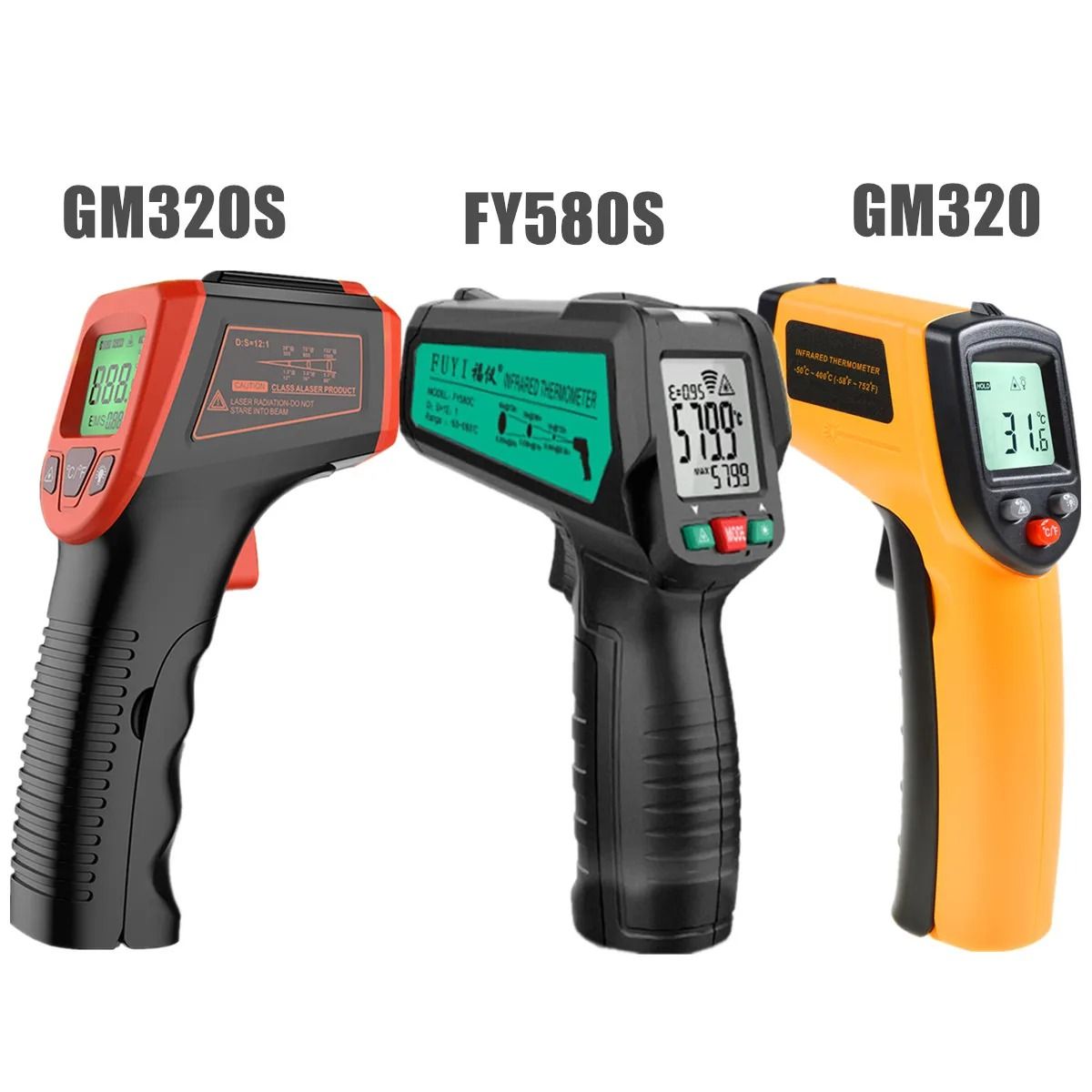 Digital Infrared Thermometer Contactless Laser Temperature T | Inspire ...