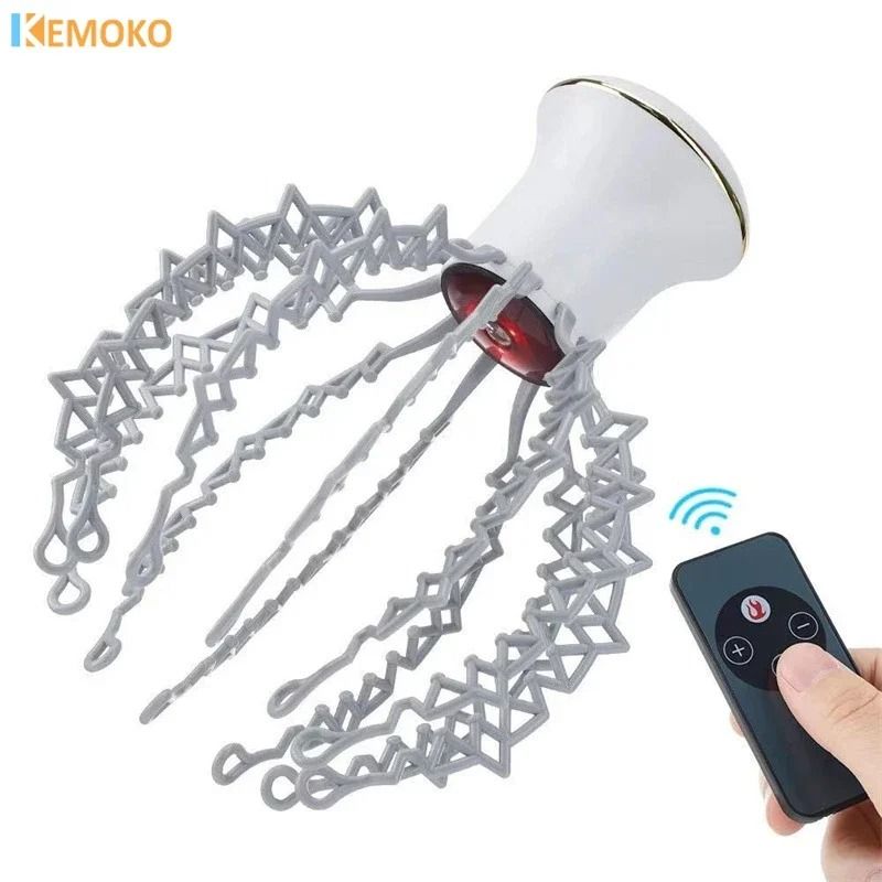 Electric Octopus Claw Scalp Massager Therapeutic Head Scratc | Inspire ...