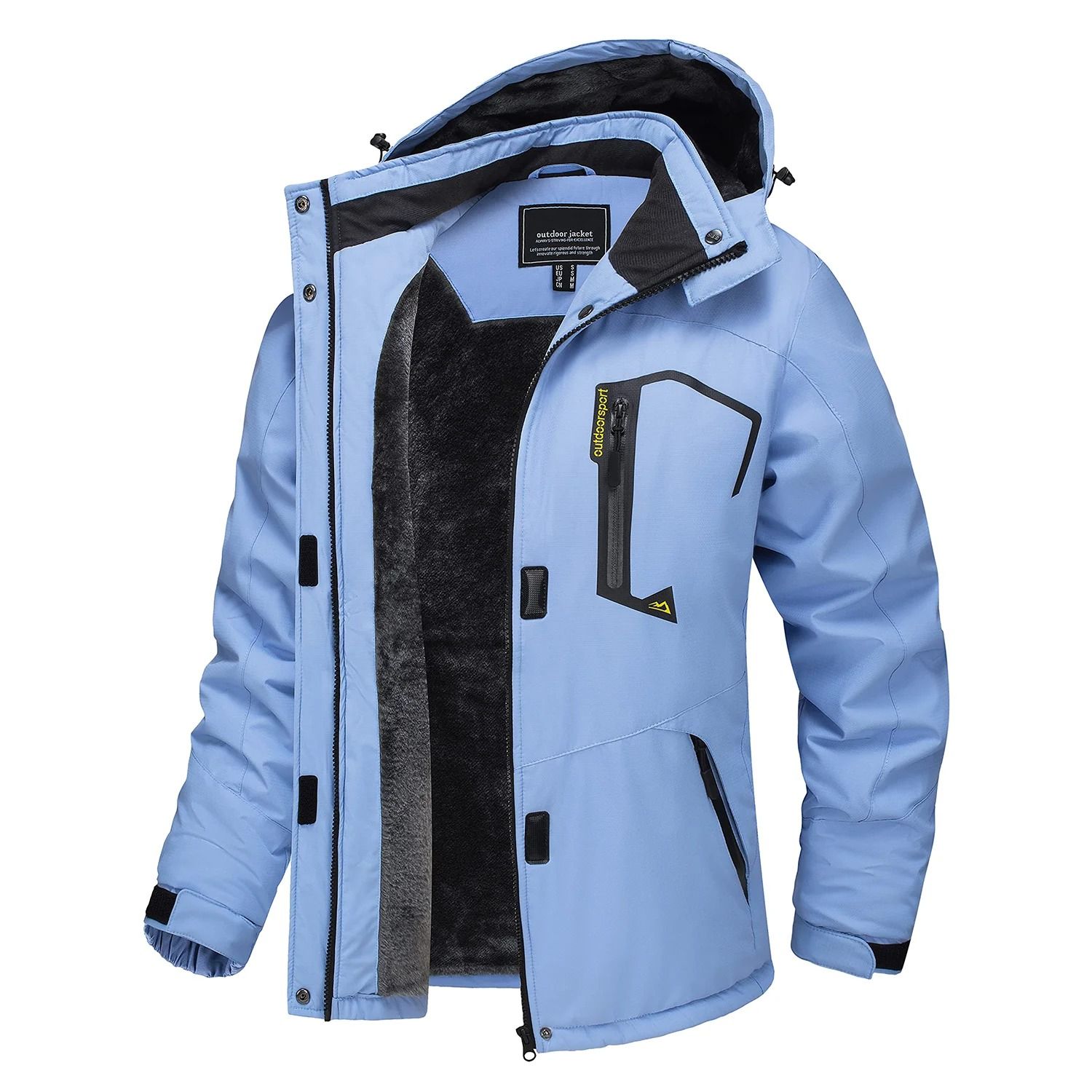 Women Winter Waterproof Ski Jacket with Fleece Lining | Inspire Uplift