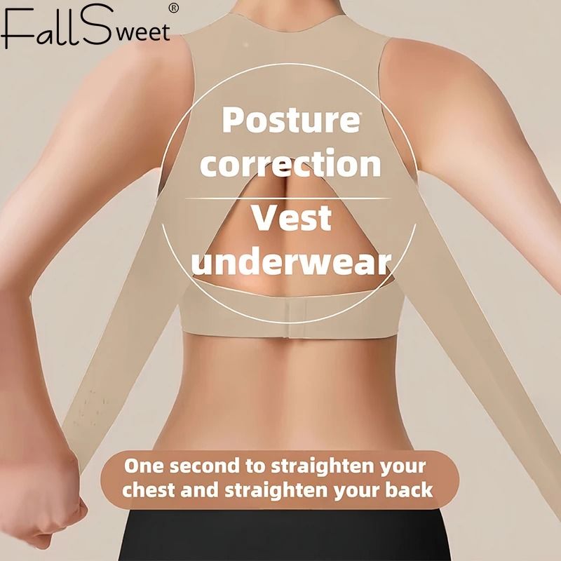 Wireless Posture Correction Bra Seamless Push Up Bralette wi | Inspire ...