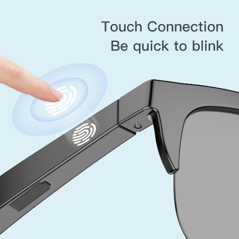 Touch Control Bluetooth Glasses With Bone Conduction And Wir | Inspire ...