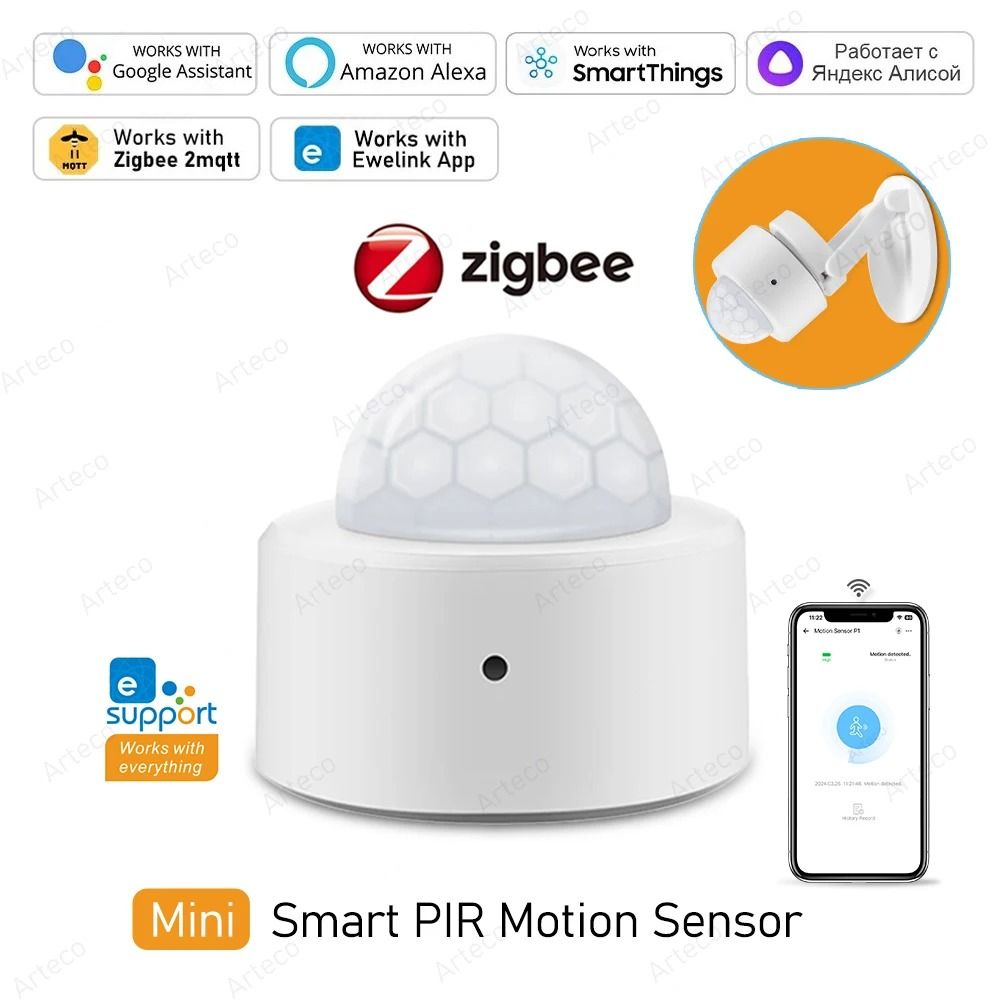 Zigbee Smart PIR Motion Sensor Infrared Human Body Detector | Inspire ...