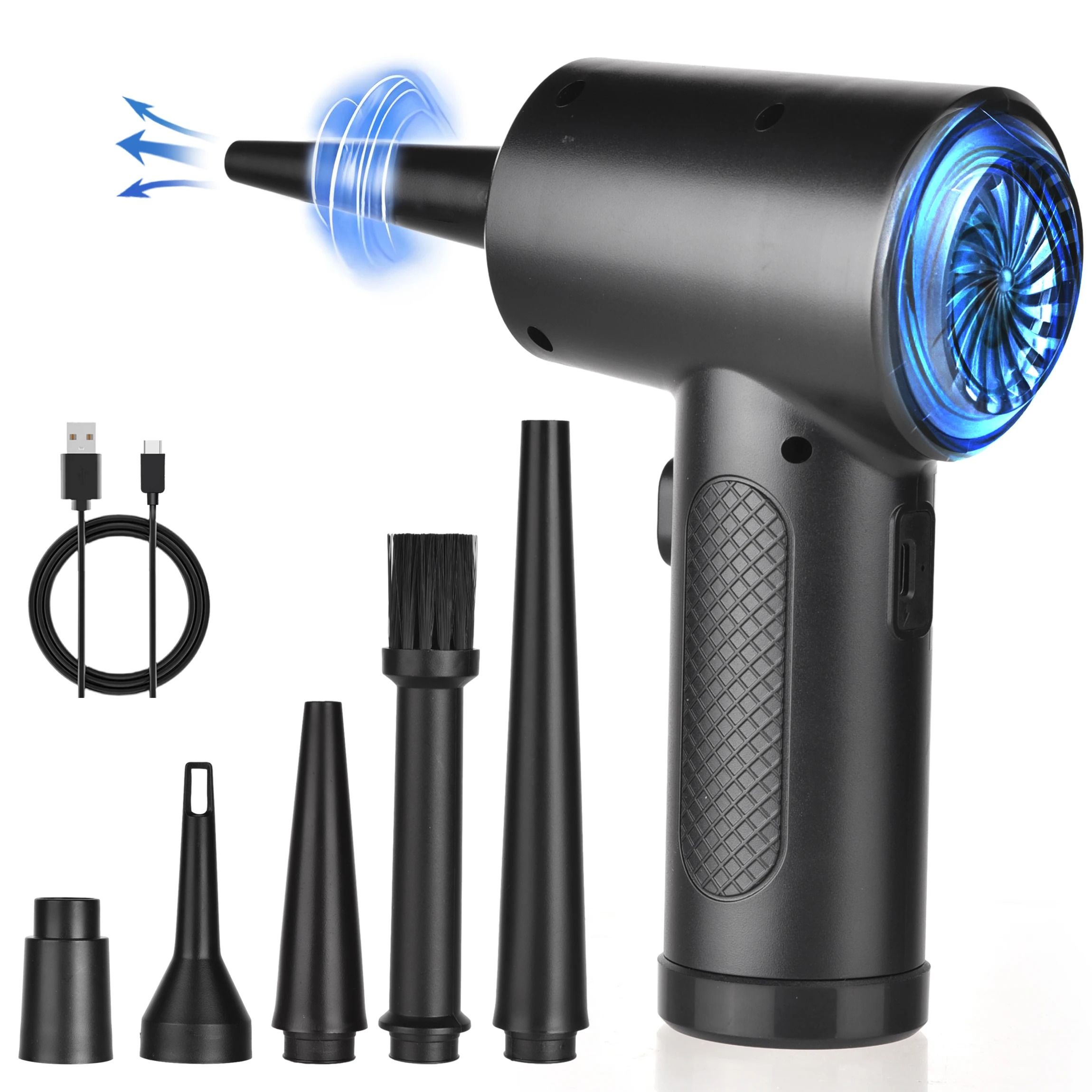 Portable Air Duster Cordless Compressed Air Blower with LED | Inspire ...