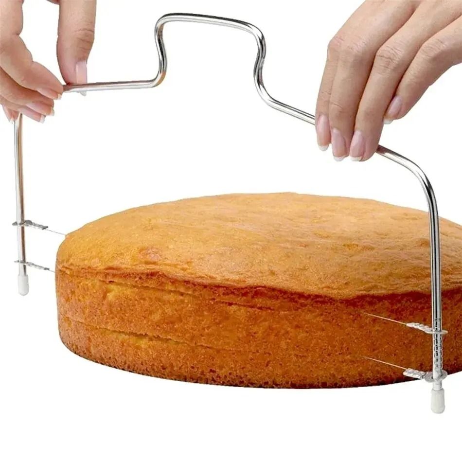 Adjustable Stainless Steel Cake Slicer – Precision Layer Cut | Inspire ...