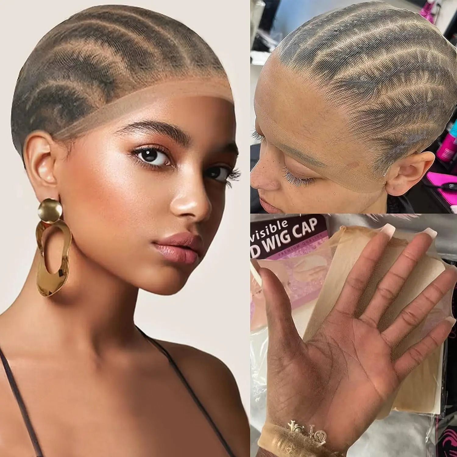 Invisible HD Wig Cap for Lace Front Wigs | Inspire Uplift