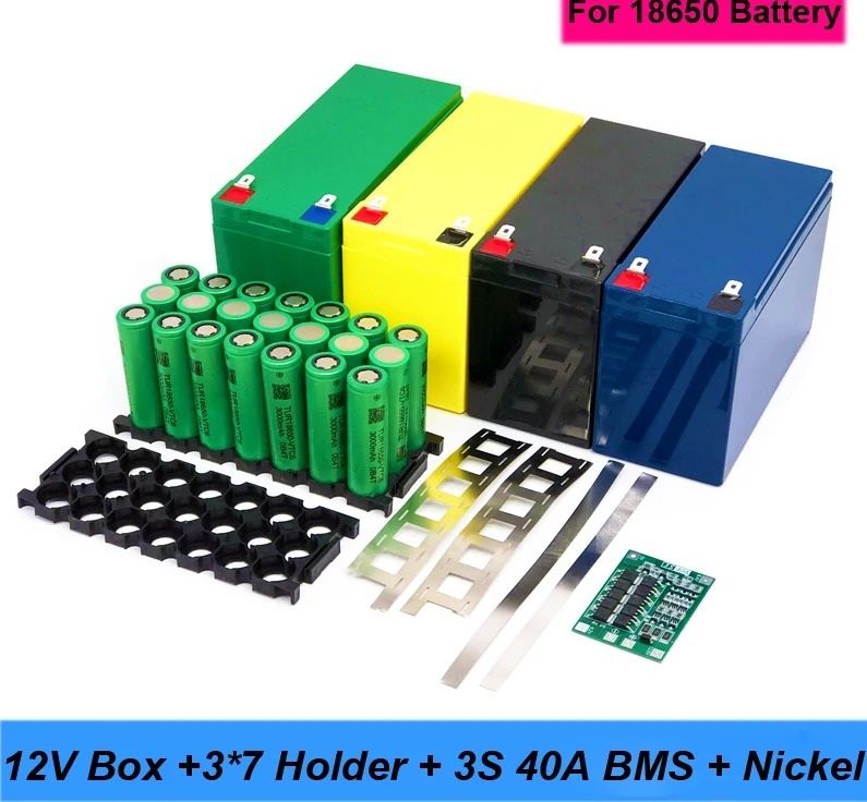 Battery Storage Box 12V 7Ah to 20Ah with 3S BMS for Lead Aci | Inspire ...