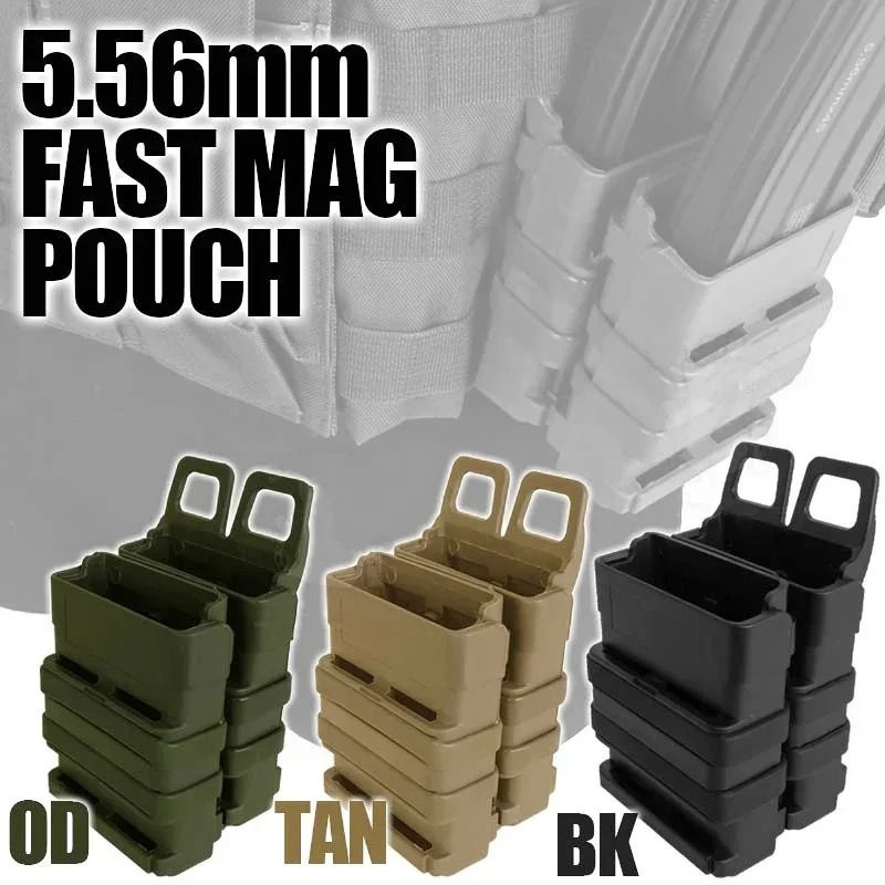 Polymer Magazine Pouch MOLLE Quick Reload Holder for 5.56 Am | Inspire ...
