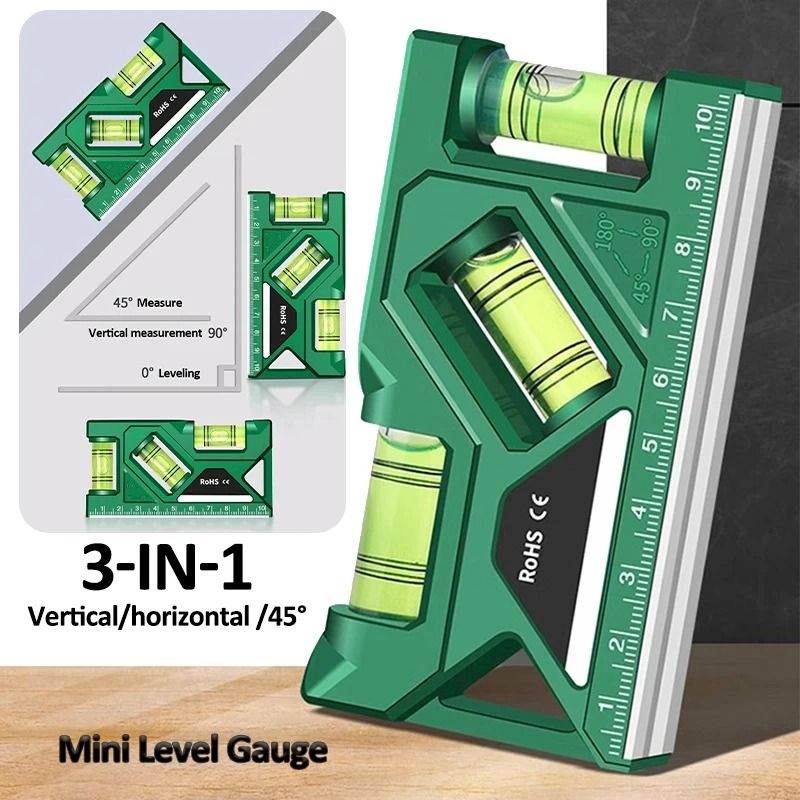 Mini Magnetic Level Gauge High Precision Pocket Measurement | Inspire ...