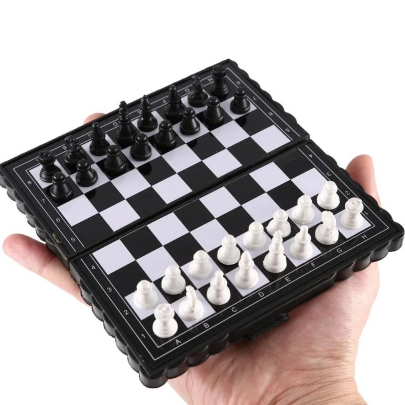 Mini Magnetic Chess Set Folding Portable Board Game | Inspire Uplift