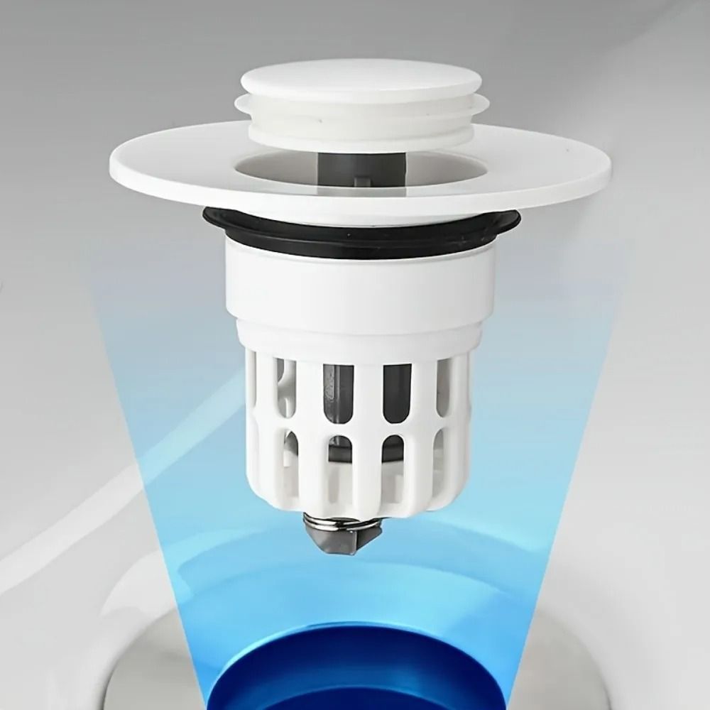 Bathroom Sink Pop-Up Drain Plug Filter | Inspire Uplift