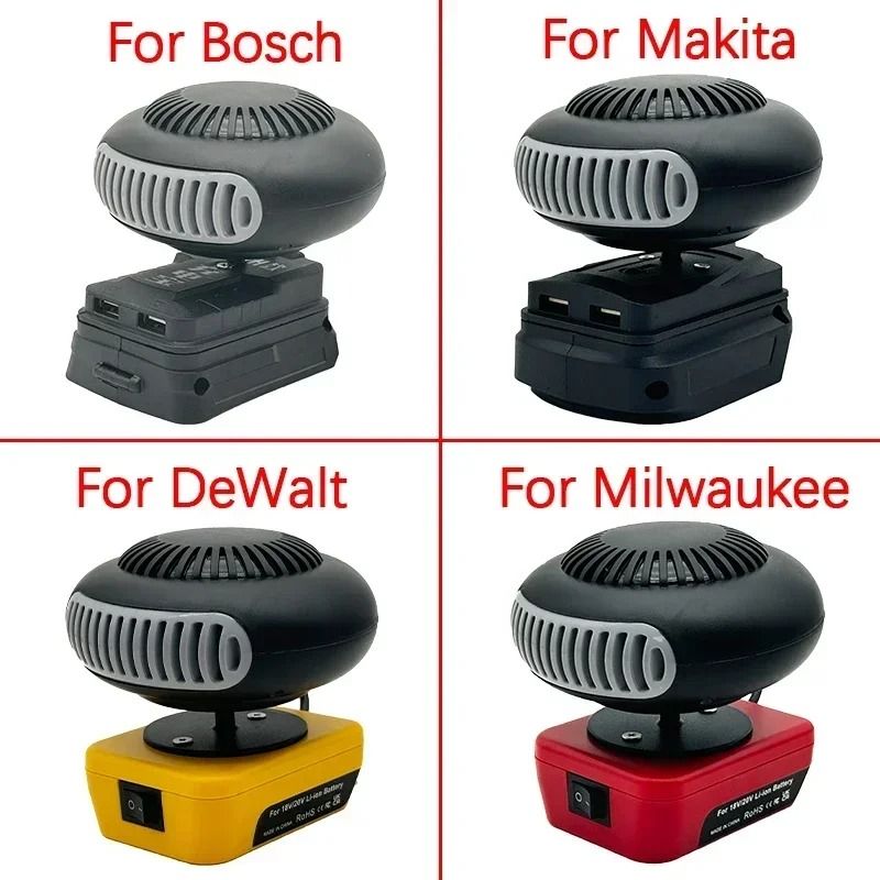 Portable Lithium Electric Power Warm Air Blower Fan Heater | Inspire Uplift