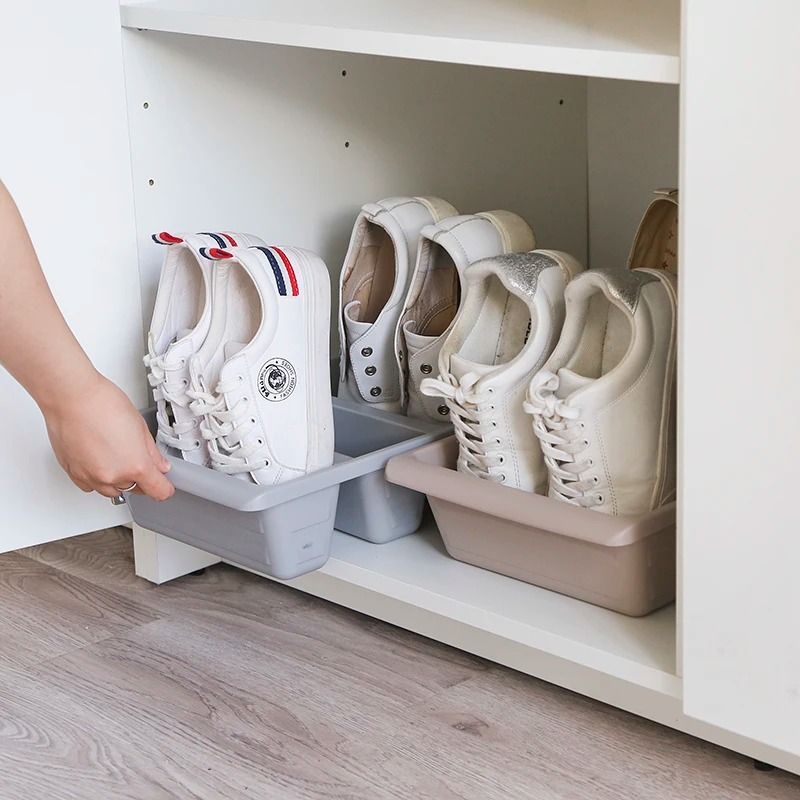 Vertical Slippers Storage Rack Space Saving Home Shoe Organi | Inspire ...