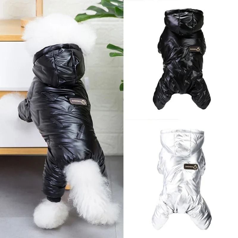 Waterproof Dog Winter Overall Jacket for Cold Weather Walks | Inspire ...