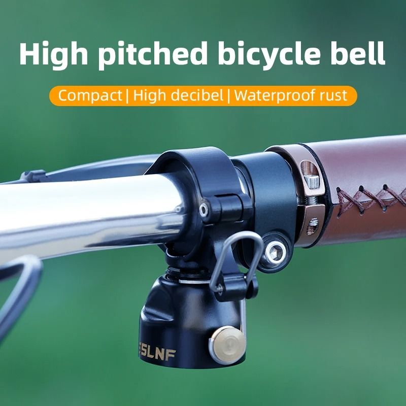 Copper Bike Bell With Single Strike and Cowbell Mode | Inspire Uplift