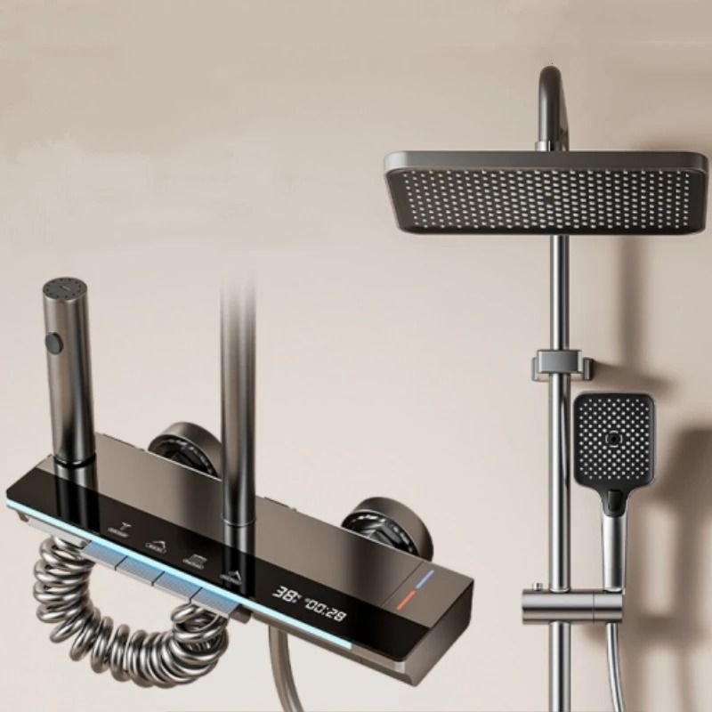 Luxury Digital Temperature Display Shower System with 4 Way | Inspire ...