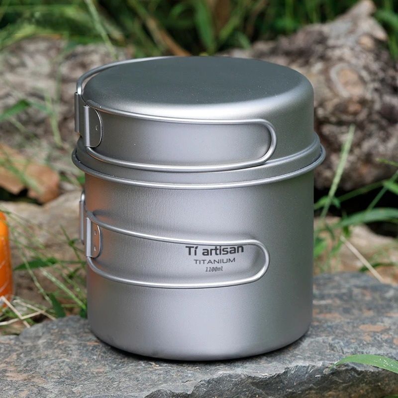 Professional Ultralight Titanium Multi-Size Nesting Cookware | Inspire ...