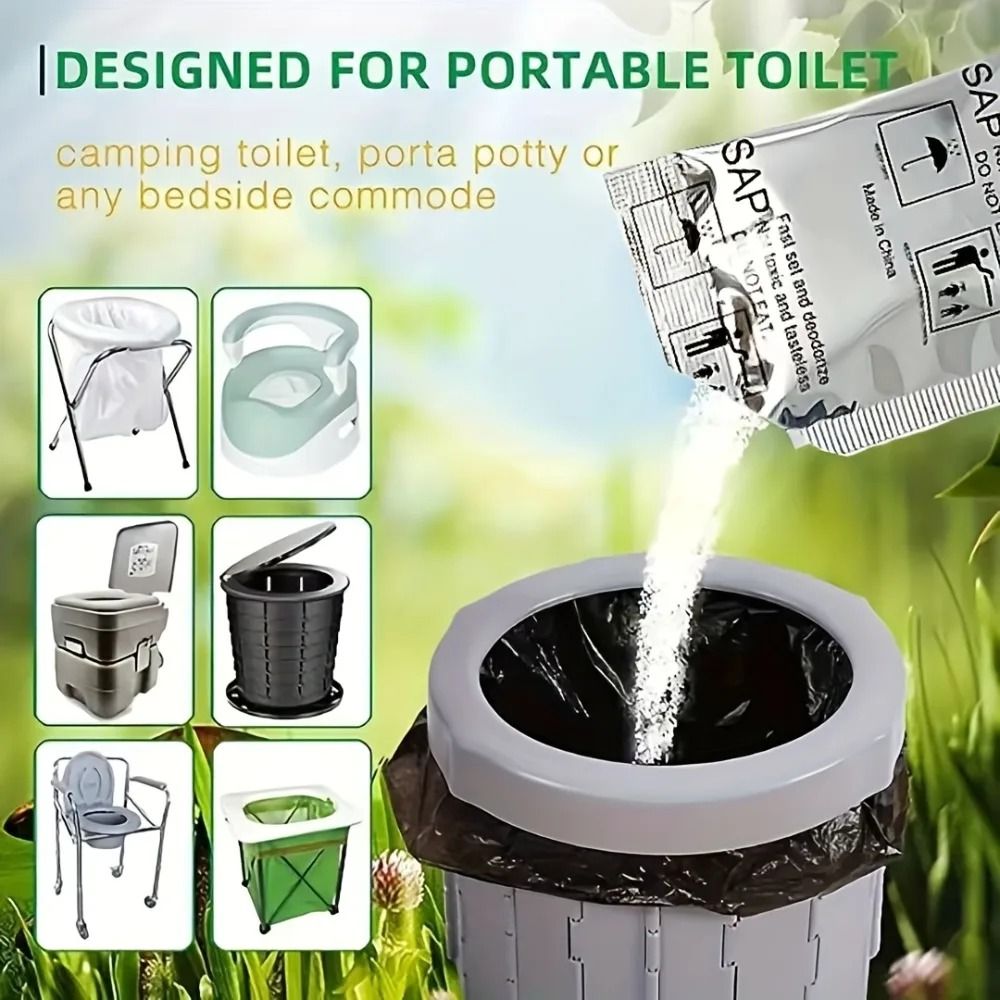 Rapid Urine Solidifying Powder – Eco-Friendly Camping Toilet | Inspire ...