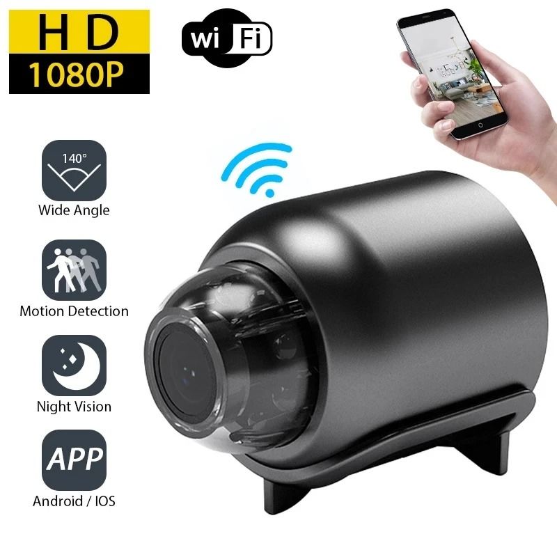 1080P Mini Surveillance Camera | Wireless Night Vision & Mot | Inspire ...