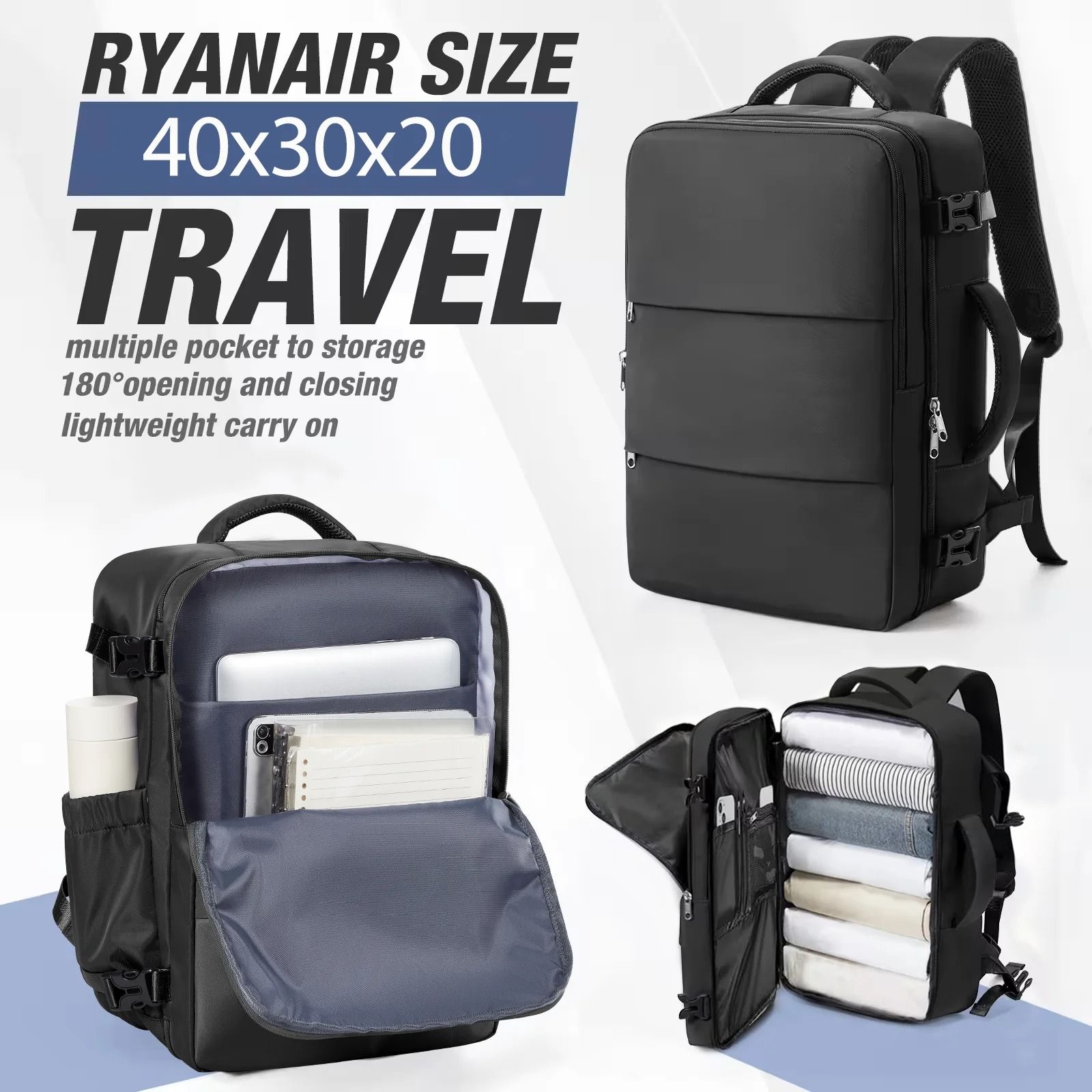 Carry-On Business & Laptop Travel Backpack | Inspire Uplift