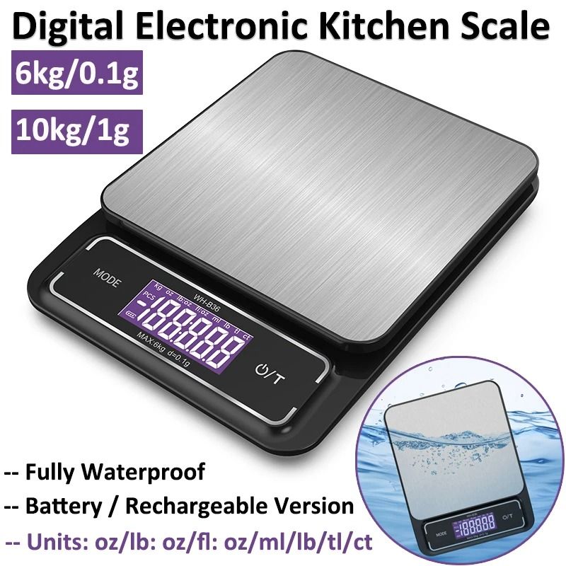 Fully Waterproof High-Precision Scale (13.2 lbs / 22 lbs) | Inspire Uplift