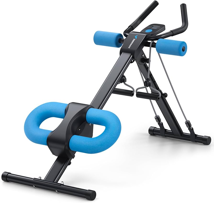 MERACH Foldable Ab Machine for Home Core & Abs Training | Inspire Uplift