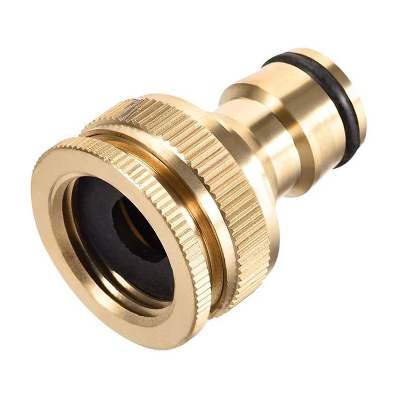 Brass Garden Hose Connector – Quick Connect Adapter for 1/2i | Inspire ...