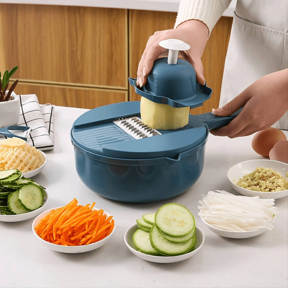 SliceMate 9-in-1 Multi-Functional Vegetable Cutter & Kitchen | Inspire ...