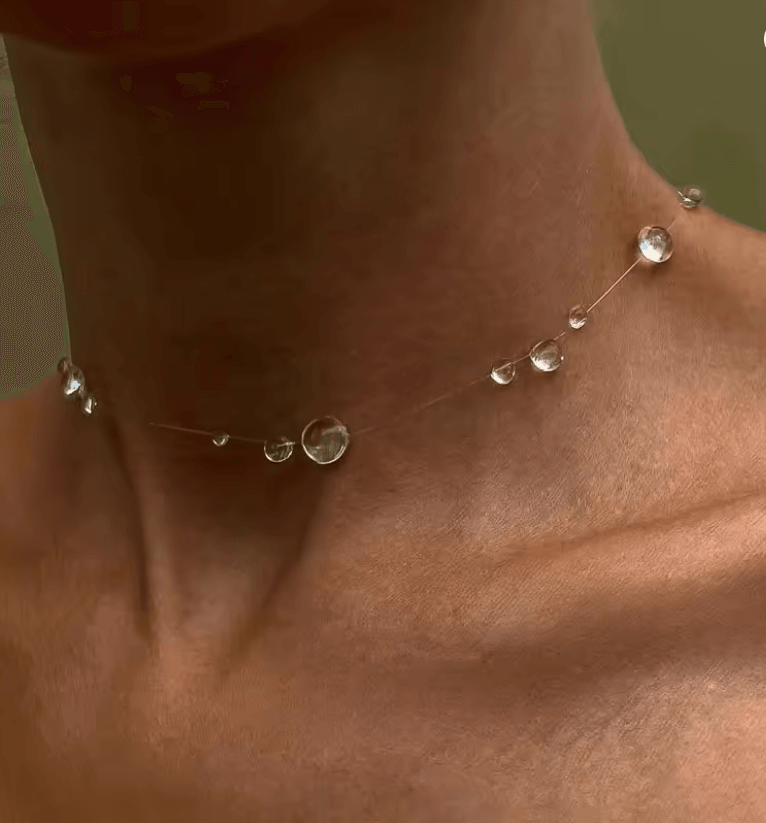 Handmade Crystal Necklace and Earrings Set – Elegant Wedding | Inspire ...