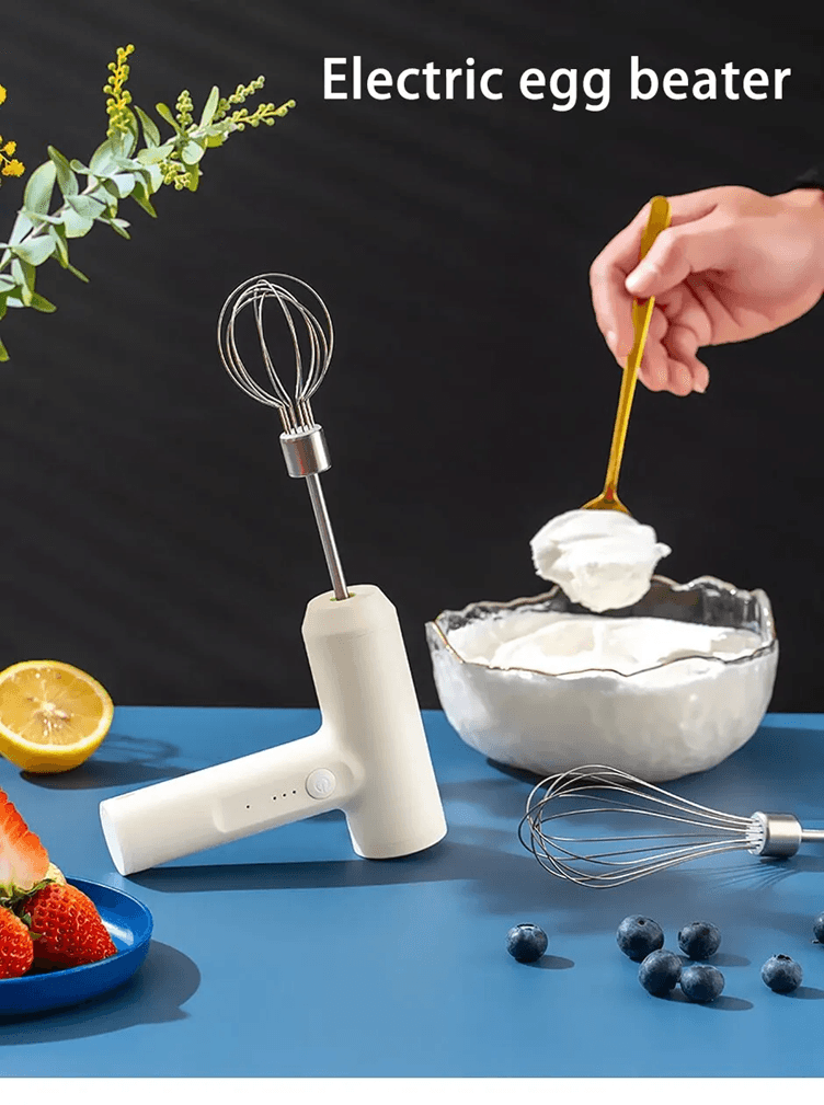 Wireless Electric Hand Mixer with 3 Speeds for Baking and Co | Inspire ...