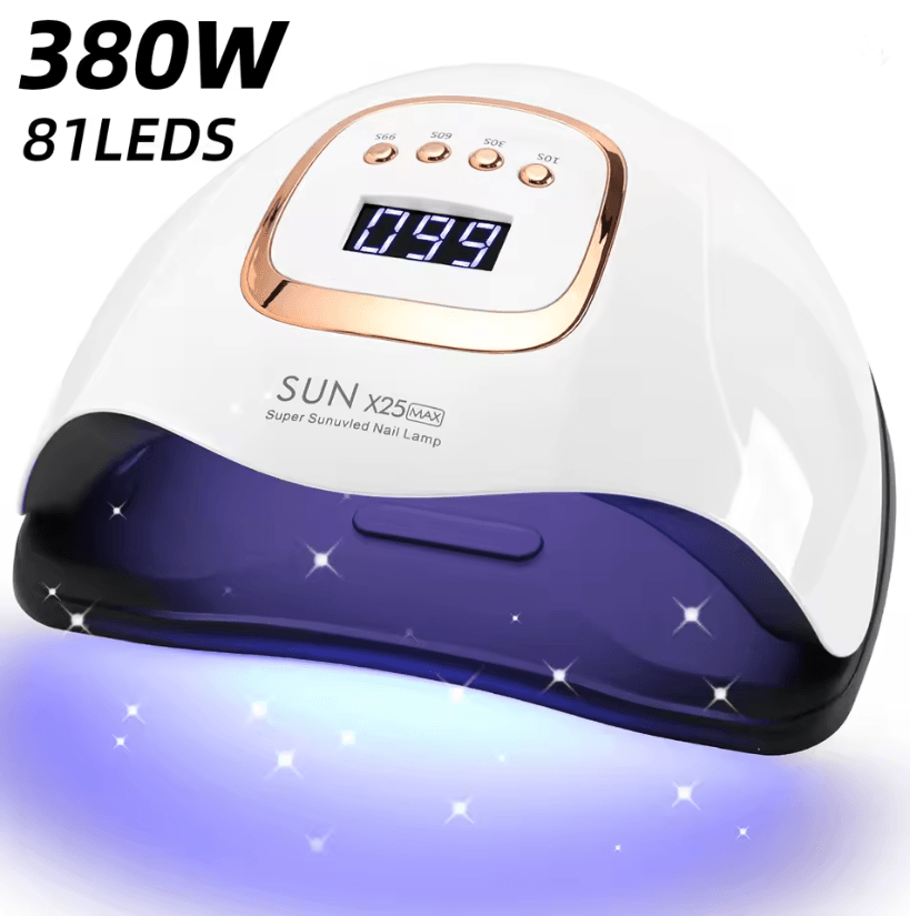 High-Power LED Nail Dryer with Auto Sensor and Timer – Fast- | Inspire ...