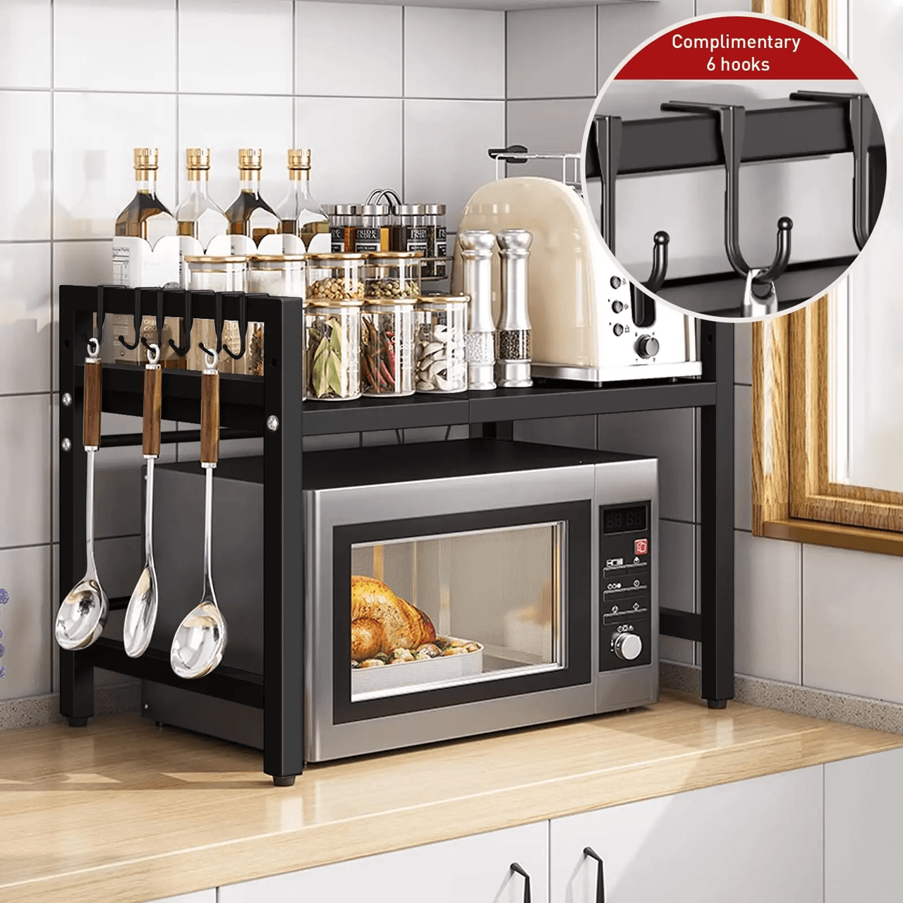 Sturdy Microwave Shelves For Home | Inspire Uplift