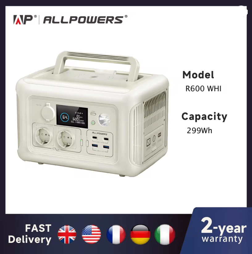 ALLPOWERS R600 Portable Power Station with 600W AC Output an | Inspire ...