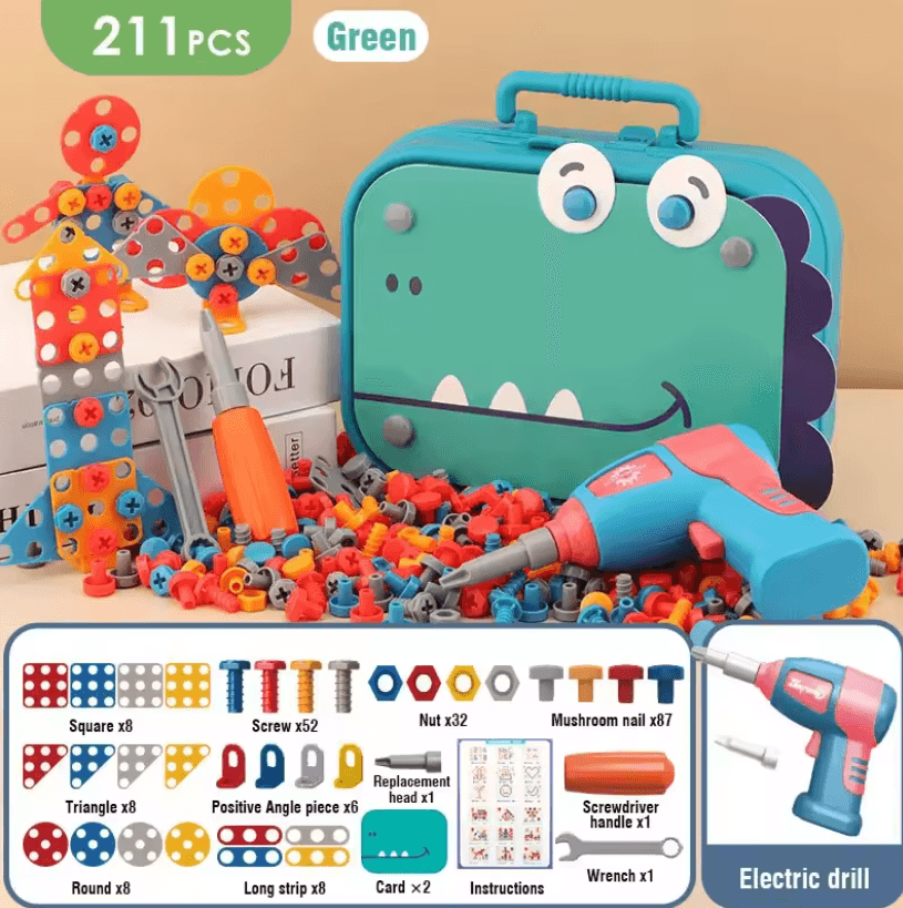 DIY Nut and Bolt Assembly Puzzle Toy for Kids | Inspire Uplift