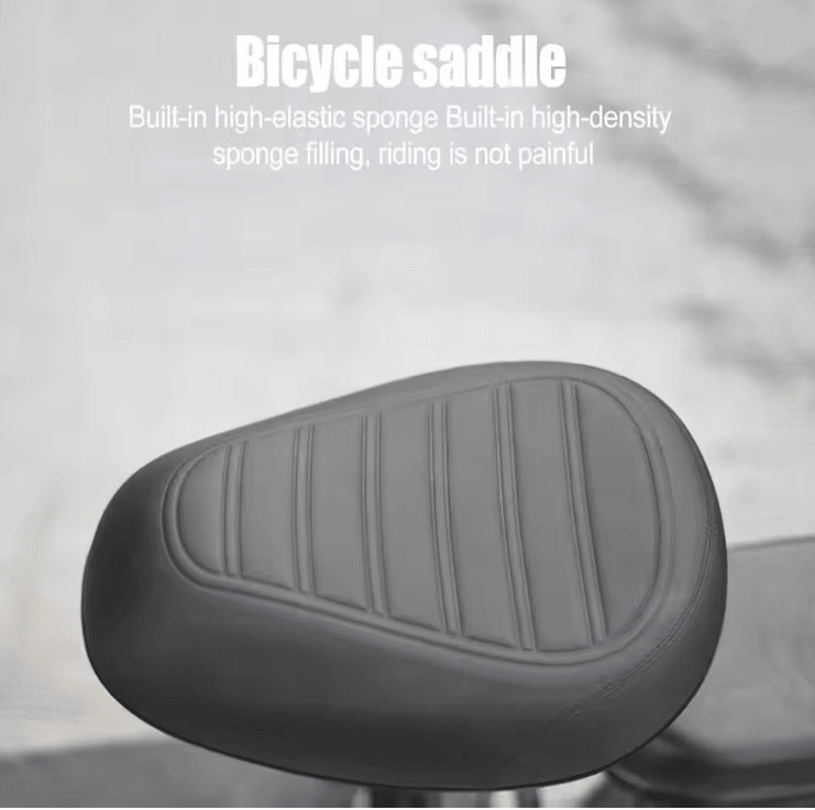 ComfortRide Wide Mountain Bike Saddle with Spring Shock Abso | Inspire ...