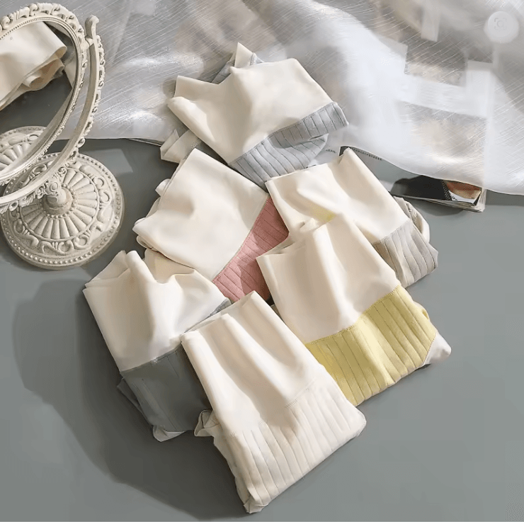 CloudSilk Seamless High Waist Ice Silk Briefs | Inspire Uplift