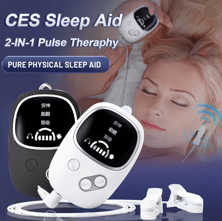 SleepEase CES EarClip Microcurrent Sleep Aid Device | Inspire Uplift