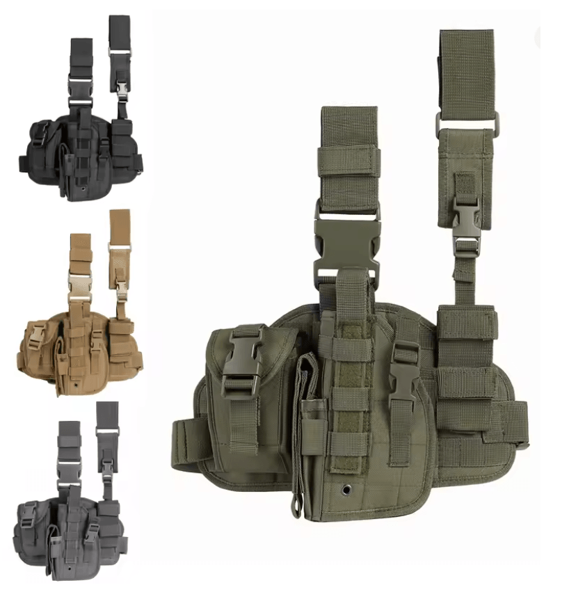 Camouflage Tactical Leg Holster Thigh Bag with Phone Pocket | Inspire ...