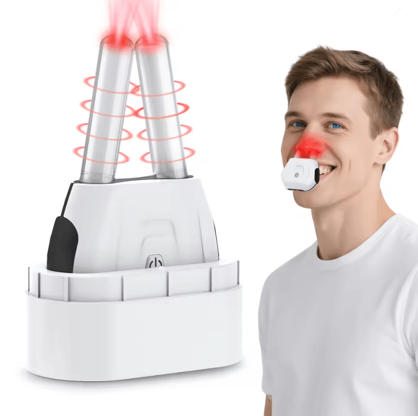 BreatheEase Cordless Red Light Nasal Therapy Device | Inspire Uplift