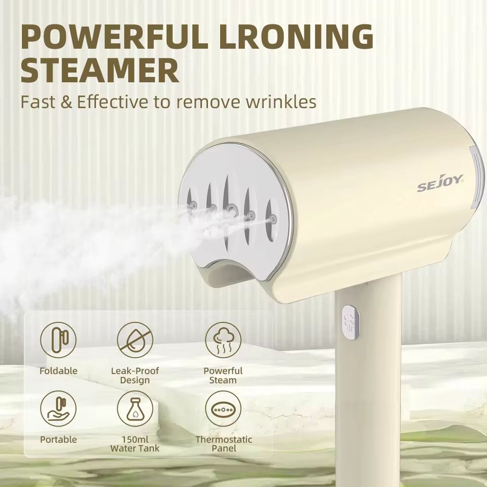 Compact Handheld Garment Steamer Fast Heat Fabric Wrinkle Re | Inspire ...