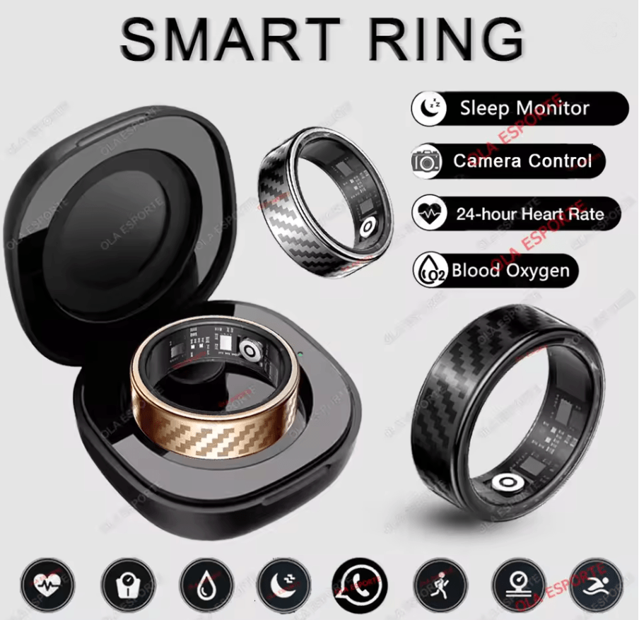Smart Fit Call Alert Health Monitoring Ring | Inspire Uplift