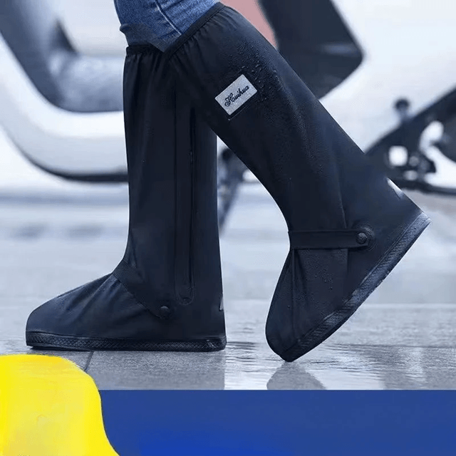Waterproof Rain Boot Shoe Covers with High Top Protection an | Inspire ...