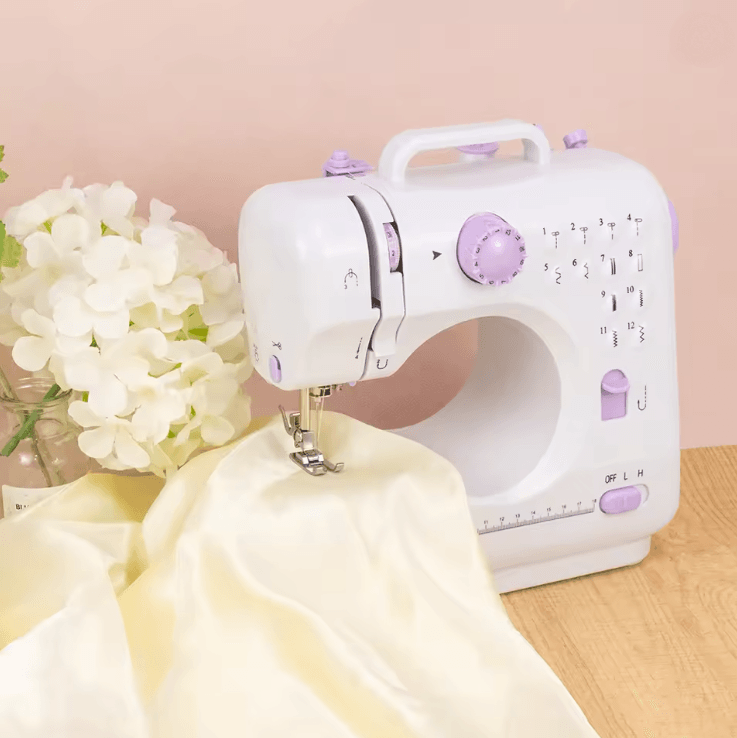 Portable Mini Sewing Machine with 12 Stitches Foot Pedal and | Inspire ...