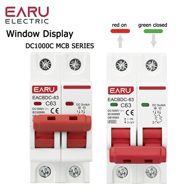 SolarGuard DC1000V Mini Circuit Breaker for Solar Panel Syst | Inspire ...