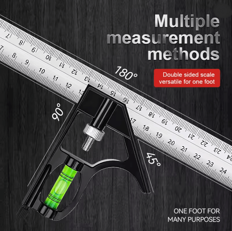 ProMeasure Adjustable Right Angle Ruler and Protractor for P | Inspire ...