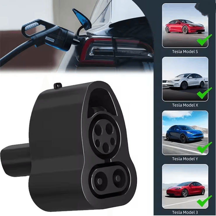 CCS1 to Tesla Fast Charging Adapter Converter for Model 3/X/ | Inspire ...