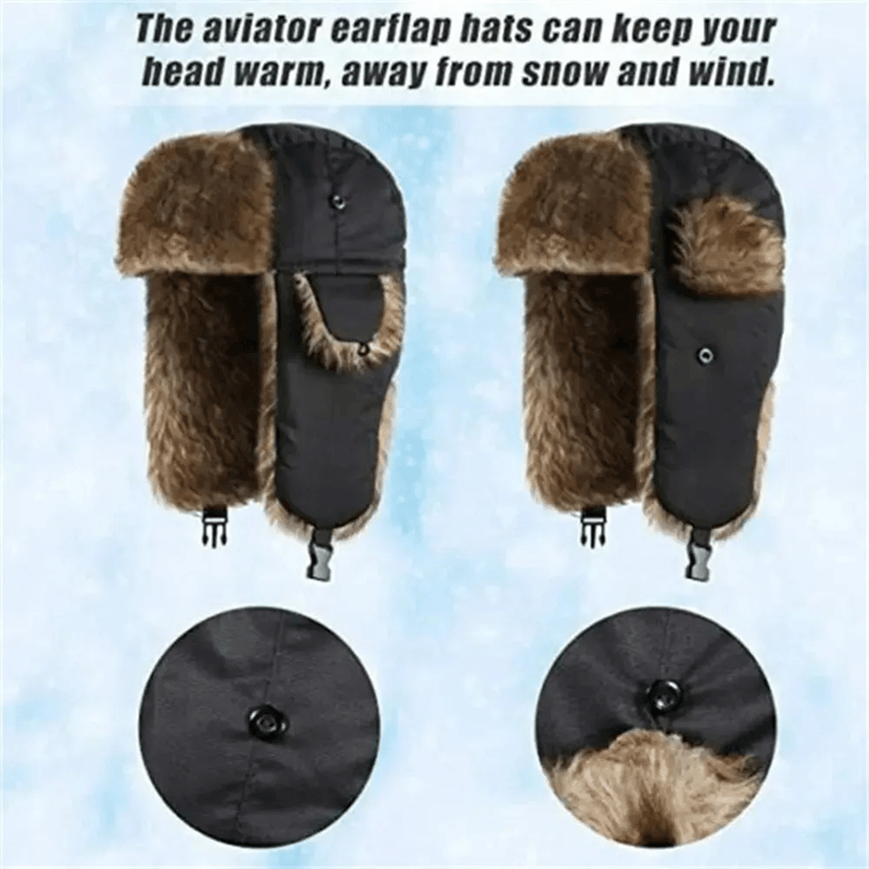 ArcticShield Waterproof Winter Trapper Aviator Hat | Inspire Uplift