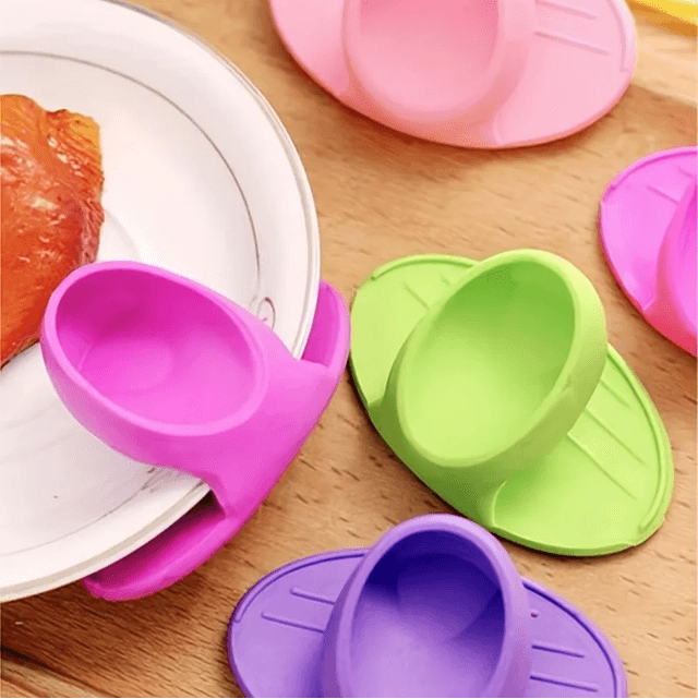 Silicone Heat Resistant Finger Covers for Cooking and Baking | Inspire ...